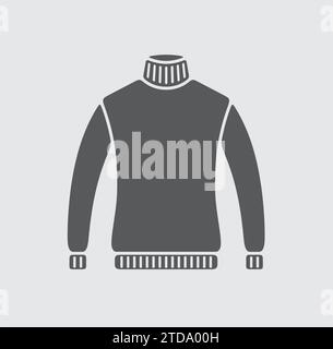 Sweater Simple vector icon. Illustration symbol design template for web ...