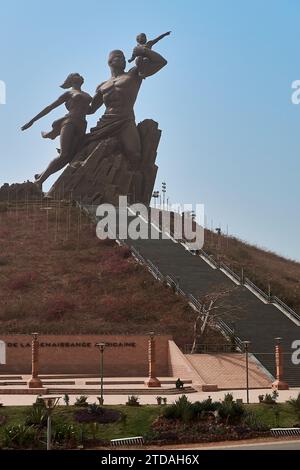 Senegal, Dakar: The African Renaissance Monument is one of the biggest ...