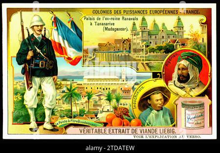 Vintage Liebig Trade Card S989 Dutch Colonies 1910 Stock Photo - Alamy