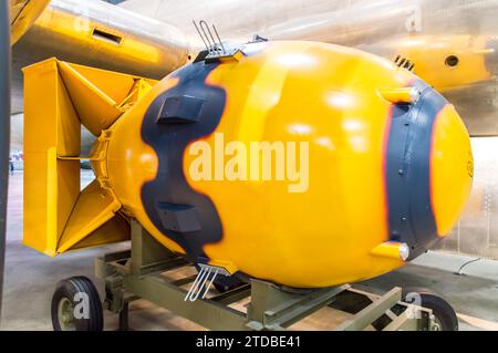 Replica of Nuclear Weapons used in World War II to bomb Hiroshima and ...