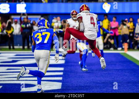 Los Angeles Rams safety Quentin Lake (37) runs during an NFL football ...