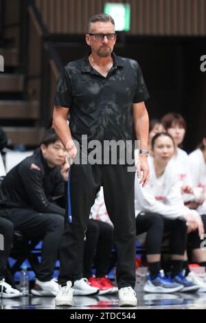 BT Burke "BT" Toews head coach (RedWave), MAY 4, 2025 - Basketball : W ...