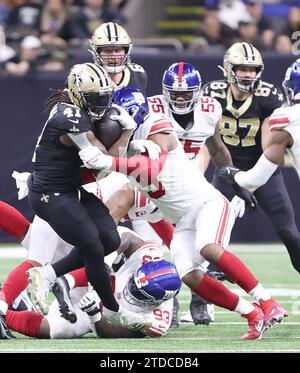 New York Giants' Kayvon Thibodeaux before an NFL football game against ...
