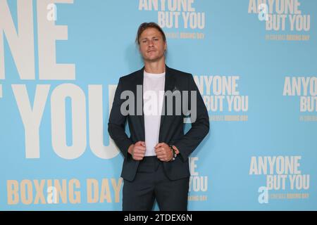 December 18, 2023: JOE DAVIDSON attends the Sydney Screening of 'Anyone ...