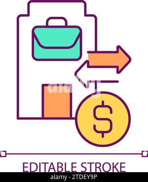 2D simple customizable thin line epithelial stem cells icon Stock Vector Image & Art - Alamy