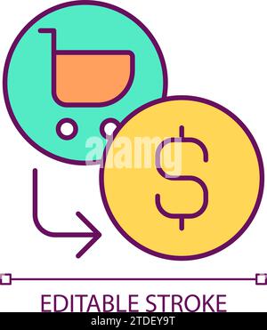 2D simple customizable thin line epithelial stem cells icon Stock Vector Image & Art - Alamy