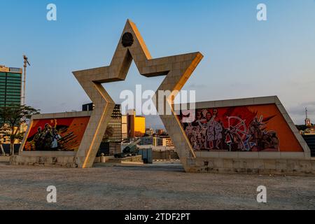 Gateway to the Fort of San Miguel, Luanda, Angola, Africa Stock Photo ...