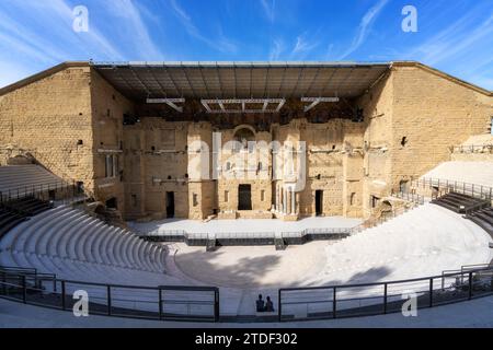 Roman Amphitheatre, Orange, UNESCO world heritage, Provence, France ...