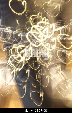 swirly lights blurry background Stock Photo - Alamy
