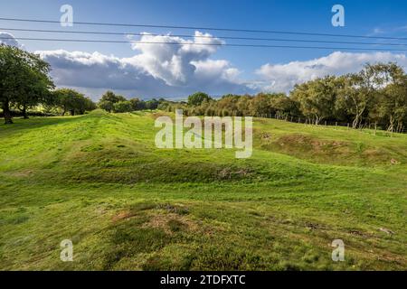 Along the Roman Antonine Wall and Defensive Ditch at Rough Castle ...