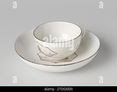 Cup and Saucer, Weesper Porseleinfabriek, c. 1759 - c. 1771 Head and ...