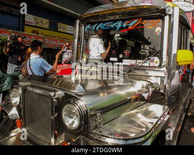 Caloocan City, Philippines. 18th Dec, 2023. Manibela President, Mar ...