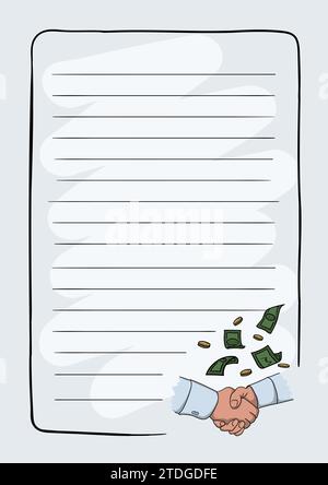 business plan document Stock Vector Image & Art - Alamy