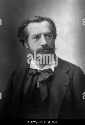 Portrait of Frédéric Auguste Bartholdi, sculptor, c. 1880 - c. 1900 ...