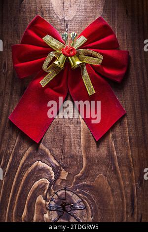 Beautiful composition with Christmas decorations on color background ...