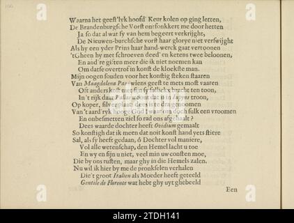 Dutch poem on the nymphs of the Amstel, page 6, 1640 Dutch poem on the ...