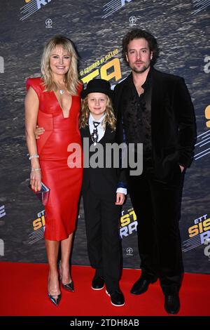 Sebastian Zincone, Malin Akerman, Jack Donnelly 03/03/2024 The World ...