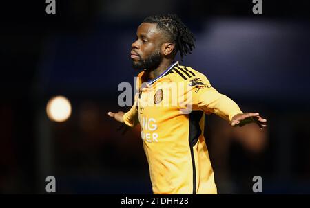 Leicester City's Stephy Mavididi celebrates scoring their side's first ...