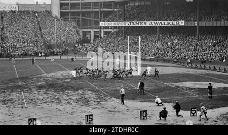 Photograph of Football Action, Army vs. Notre Dame, Yankee Stadium, New ...