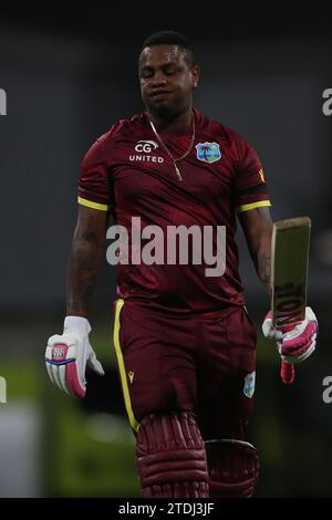 West Indies' Shimron Hetmyer during the ICC Cricket World Cup group ...