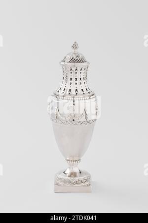 Pair of casters, Dirk Evert Grave (attributed to), 1778 The round ...