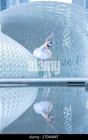 Ballet at monumental buildings Stock Photo - Alamy