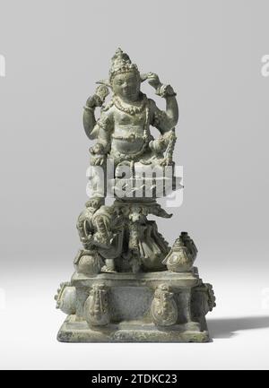 Kuvera of Jambhala, anonymous, 850 - 930 Sculpture representing Kvera ...
