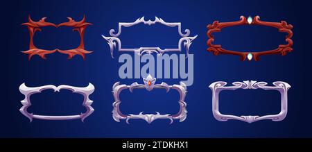 game nameplate cartoon vector illustration Stock Vector Image & Art - Alamy
