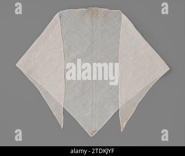 Fichu of cotton cheese cloth, anonymous, c. 1790 - c. 1810 Fichu made ...