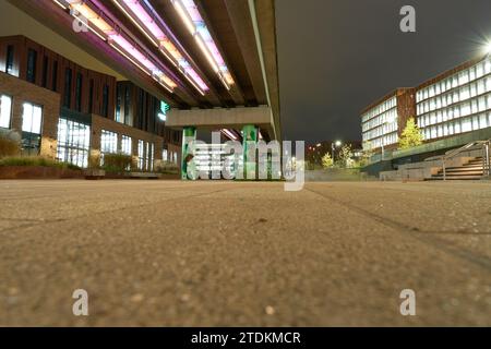 Re developed open space in Nottingham city center, UK Stock Photo - Alamy
