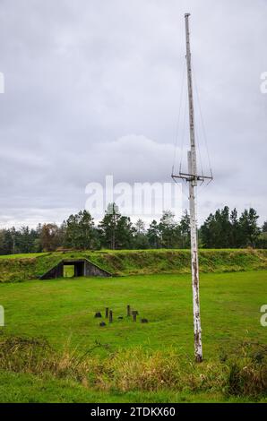 Fortifications at Fort Stevens State Park in Oregon, USA Stock Photo ...