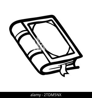 Doodle of a holy Quran. Islamic holy day Ramadan Kareem and Eid Mubarak ...