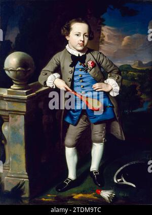 This oil portrait by John Singleton Copley, created around 1770 ...