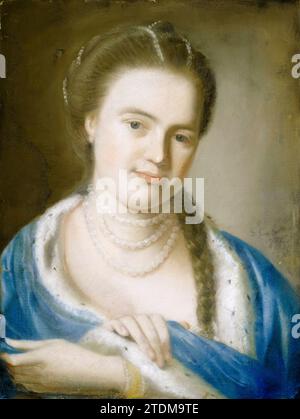 John Singleton Copley - Portrait Mrs Benjamin Pickman Mary Toppan Stock ...