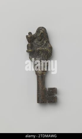 Pipe key, c. 1800 - c. 1900 Pipe key whose handle consists of a ...