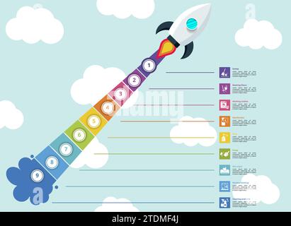 Infographics with Cleaning theme icons, 10 steps. Such as sweep ...