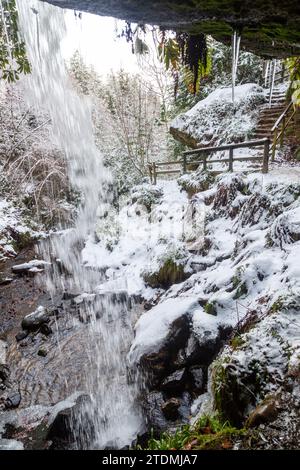 Maspie Den and the Falkland Estate Stock Photo - Alamy