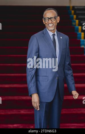 Paul Kagame, Praesident von Ruanda, aufgenommen im Rahmen der ...