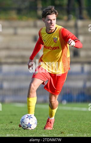 Anthony Bermont (11) of RC Lens pictured during the Uefa Youth League ...