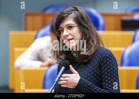 THE HAGUE – Ines Kostic (PvdD) during the swearing-in ceremony as a ...