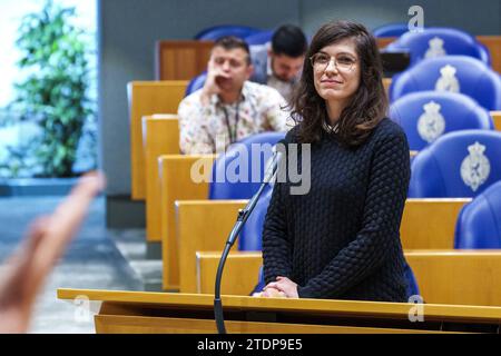 THE HAGUE – Ines Kostić (PvdD) during the swearing-in ceremony as a ...