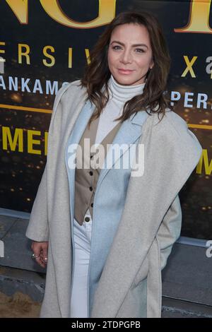 Mexico City, Mexico. 18th Dec, 2023. Yanni Torres is attending the sand ...