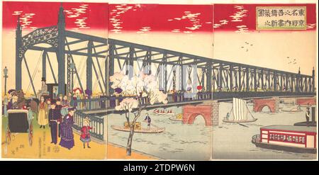 Opening of Azuma Bridge in Tokyo Stock Photo - Alamy