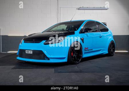 Mk2 Ford Focus RS modified hot hatch performance Ford car Stock Photo ...
