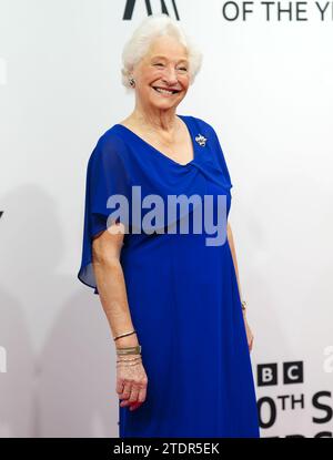 Lady Mary Peters arrives for the 2023 BBC Sports Personality of the ...