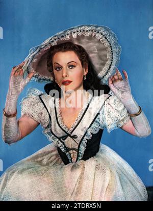 American actress Hedy Lamarr in "The Heavenly Body" (MGM, 1943). Portrait, publicity photo Stock ...