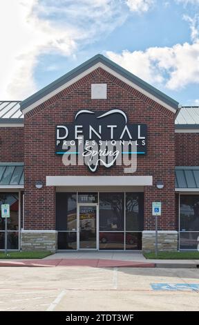 Spring, Texas USA 09-24-2023: Your Floor Store and Remodeling Center storefront exterior in ...