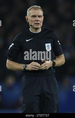 Referee Graham Scott during the English Premier League soccer match ...