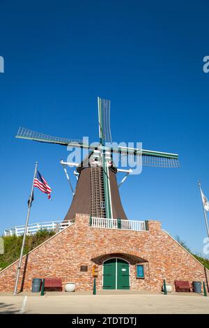 Old windmill on a river bank Stock Photo - Alamy