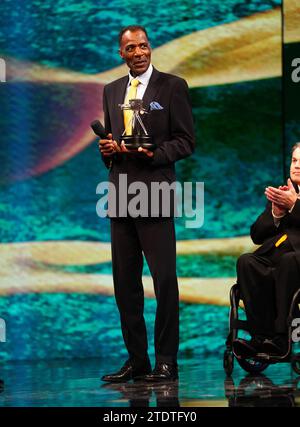 BBC Sports Personality Unsung Hero winner Jean Paton receives the award ...